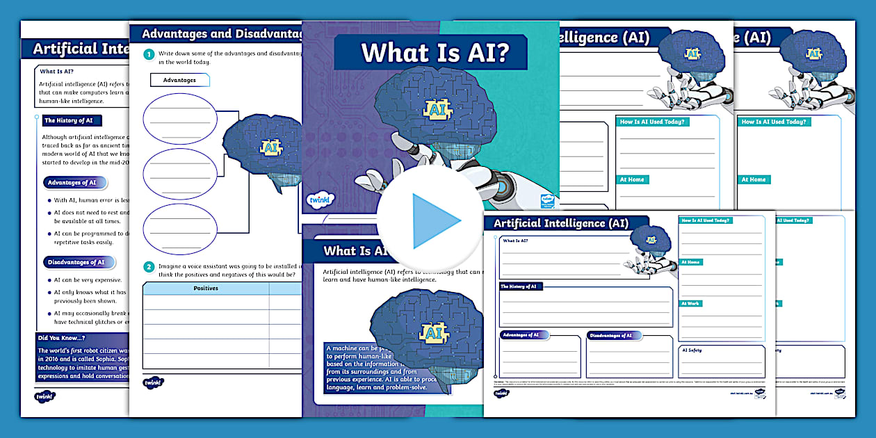 Artificial Intelligence (AI) Resource Pack Ι Digital Tech
