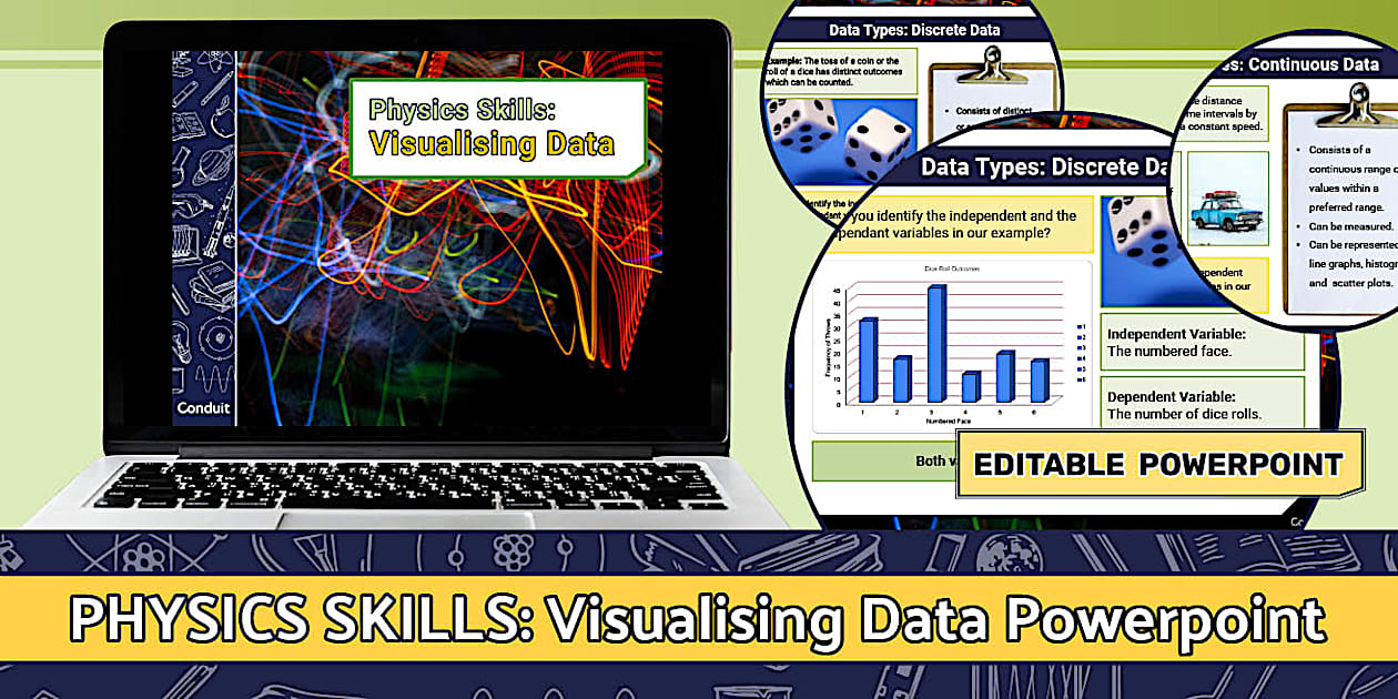Physics Data Visualisation PowerPoint