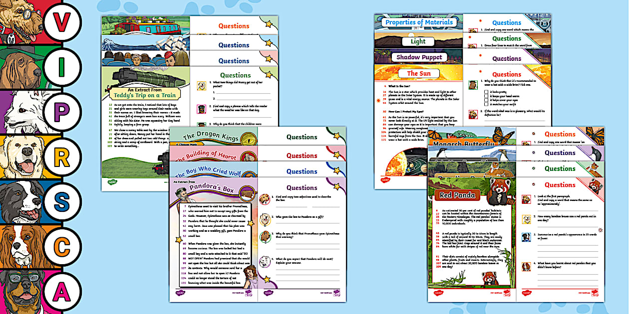 LKS2 60-Second Reads May Monthly Comprehension Pack - Twinkl