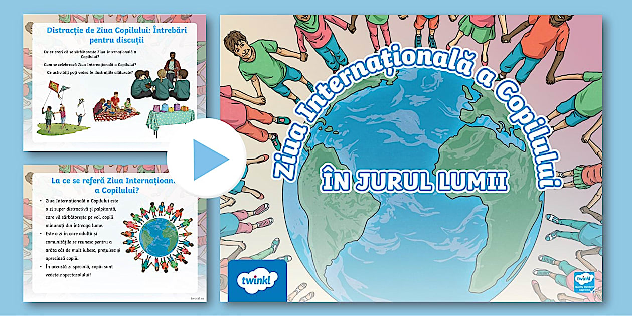 Ziua Internațională a Copilului – Prezentare PowerPoint