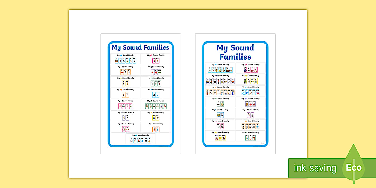 IKEA Tolsby/Fiestad My Sound Families Prompt Frame