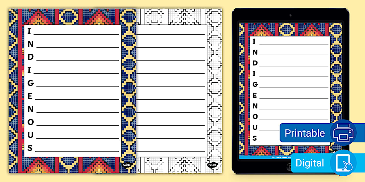 Indigenous Poetry Activity | 5th Grade Resource | Twinkl USA