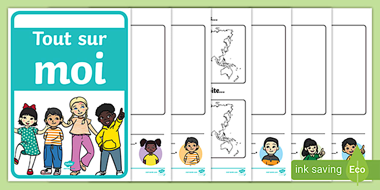 All About Me In French | French Resources | Twinkl Canada