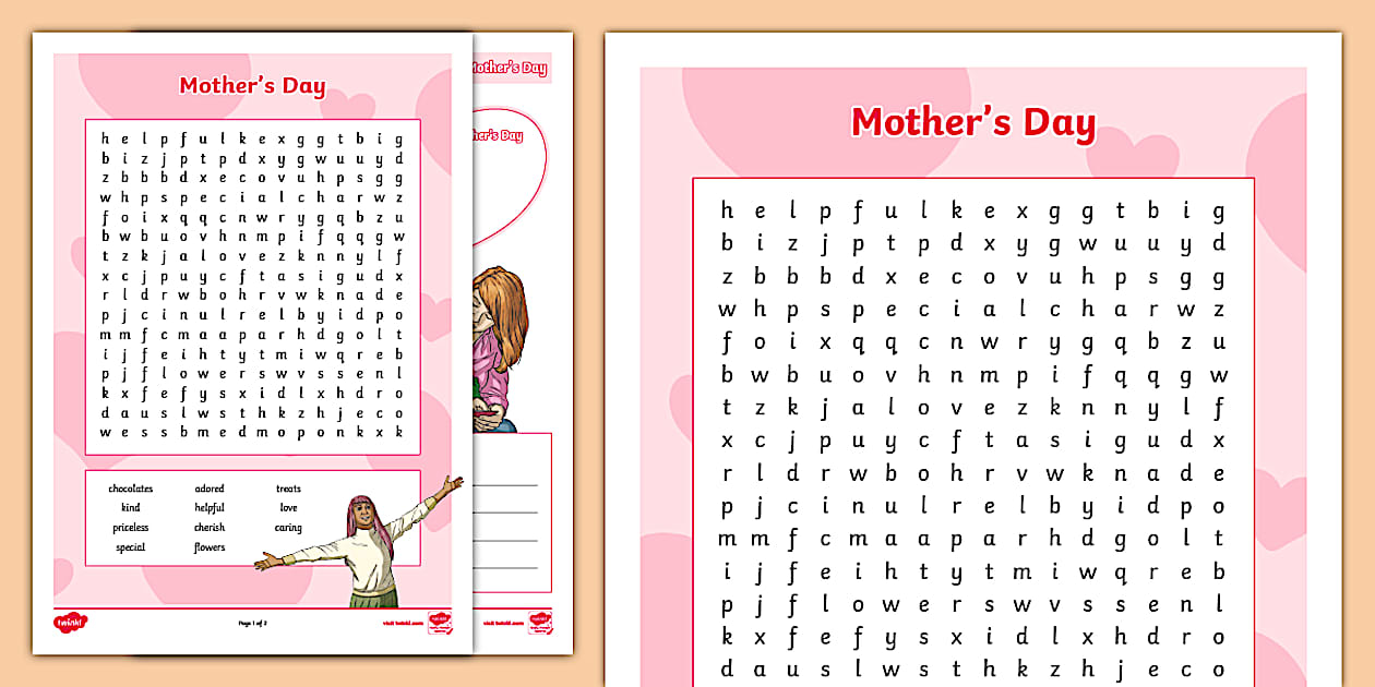 Mother's Day Activity Page KS2 (teacher made) - Twinkl