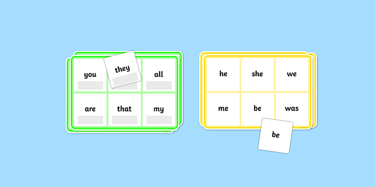 Phase 3 High Frequency Word Bingo - Twinkl