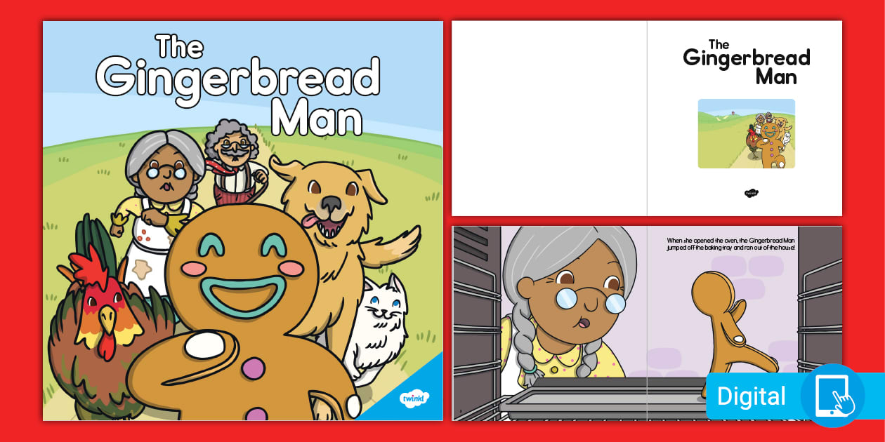 The Gingerbread Man eBook (teacher made) - Twinkl