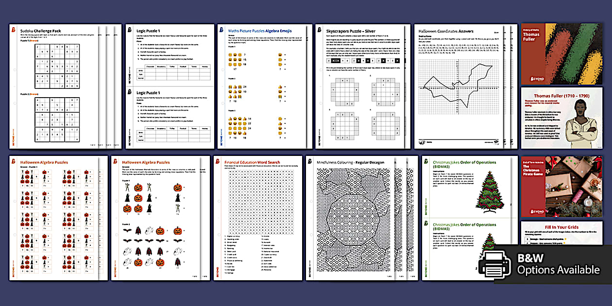 👉 Maths Form Time Activities Pack - Autumn Term - Twinkl