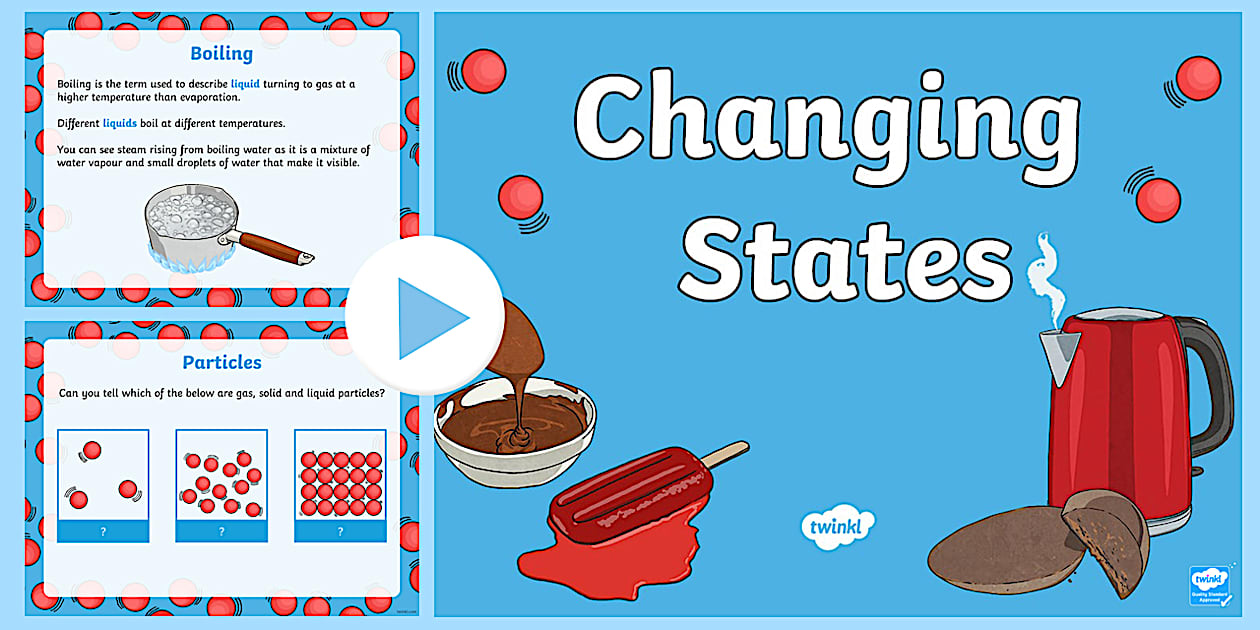 Changing States PowerPoint (teacher made) - Twinkl