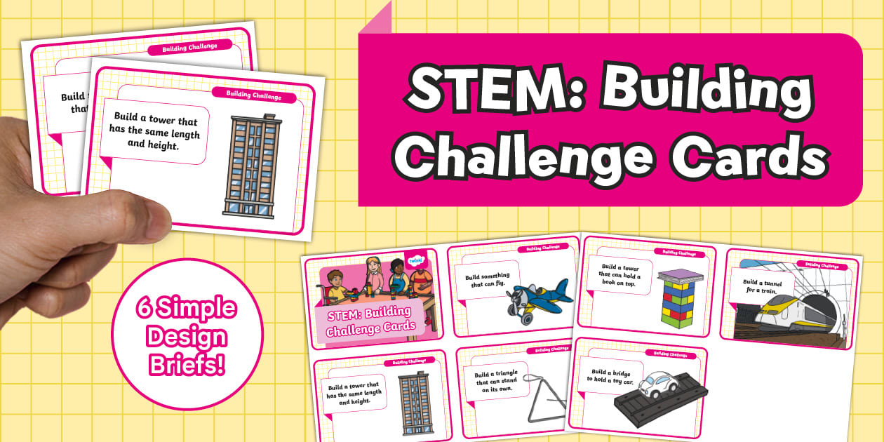 STEM: Building Challenge Cards