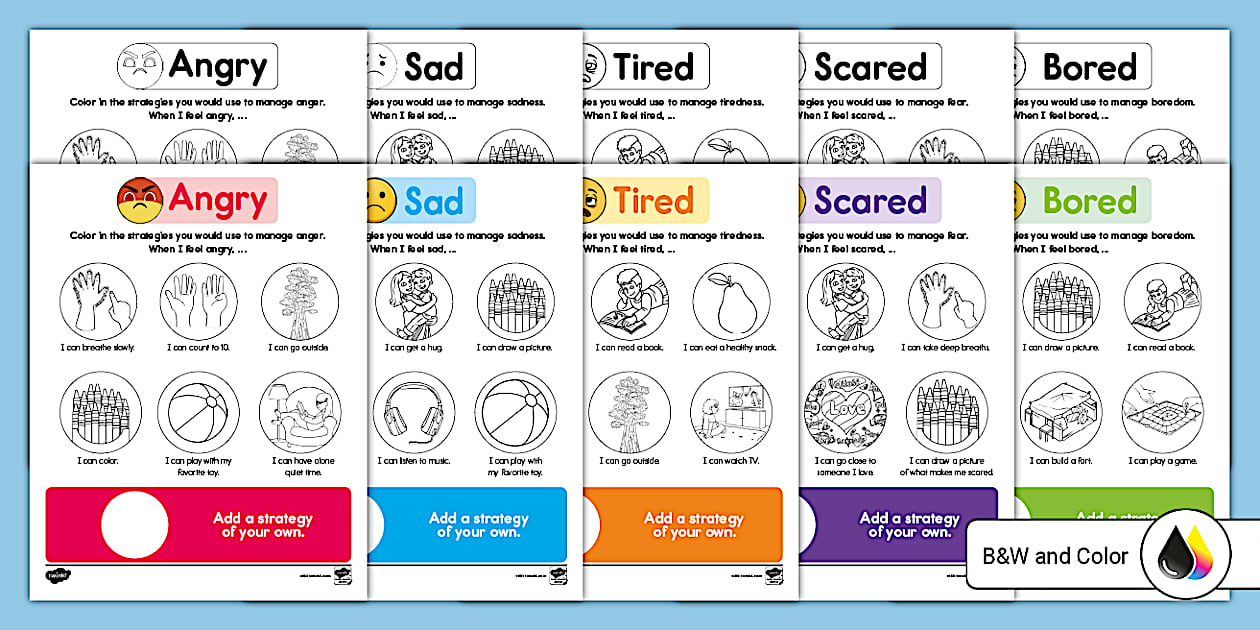 Printable Social Emotional Learning Activities PDF | Twinkl