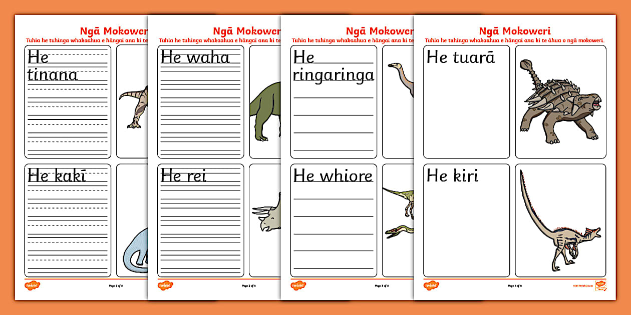 Tuhia mai he Rerenga Kōrero - He Mokoweri! (Teacher-Made)