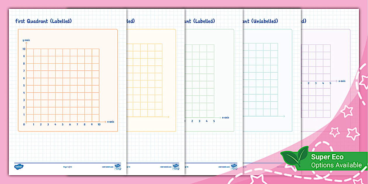 Blank Coordinate Grid Templates (Ages 7 - 11)