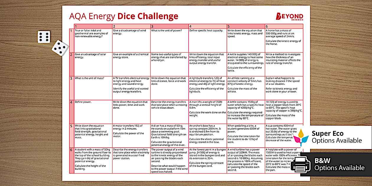 AQA Physics Revision Game | GCSE Science | Beyond - Twinkl