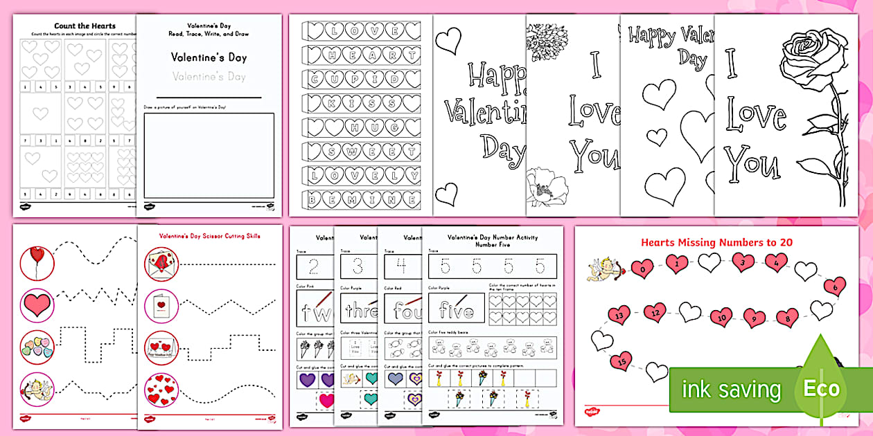 Valentine's Day Activity Pack (Teacher-Made) - Twinkl
