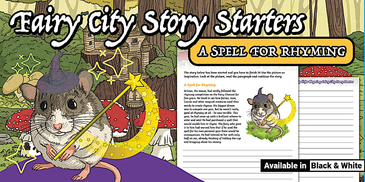 IP English A Spell for Rhyming: Fairy City Story Starter