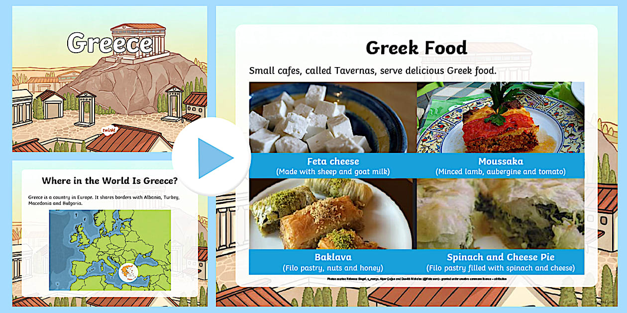 Facts About Greece (teacher made) - Twinkl