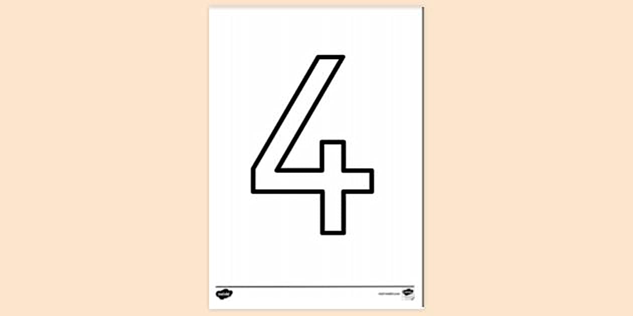 FREE! - Four Colouring Sheet Printable (teacher made)