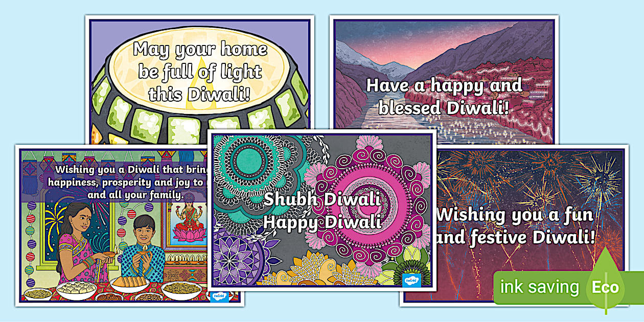 Diwali Greetings. Happy Diwali Display Posters