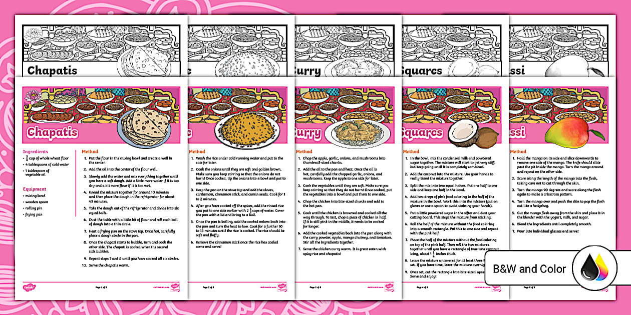 Easy Diwali Recipes | Teaching Resource | Twinkl USA