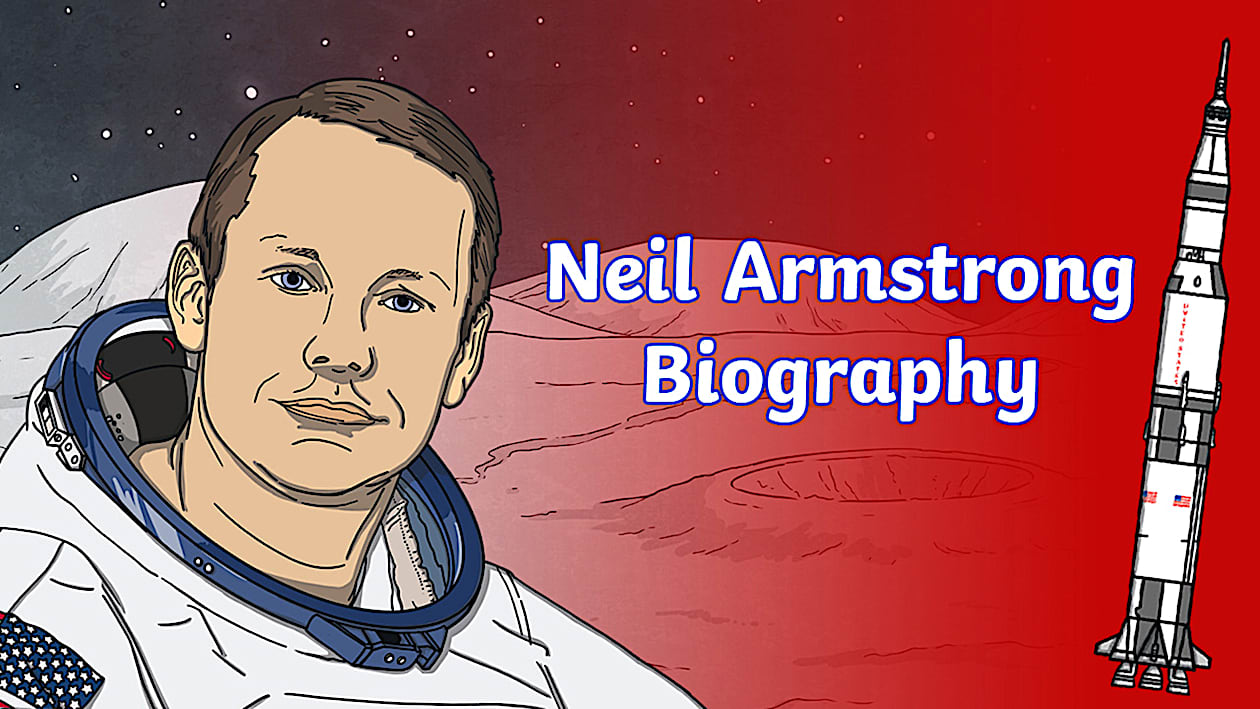 KS1 Neil Armstrong Biography Animation | Twinkl Go!