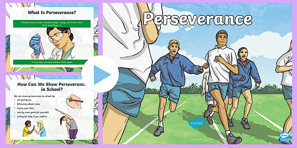 Perseverance Assembly PowerPoint - CfE Primary Resources