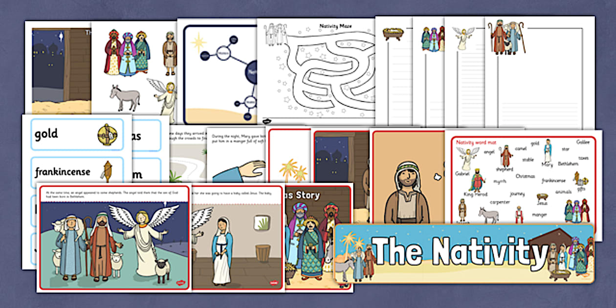The Nativity Resource Pack (teacher made) - Twinkl