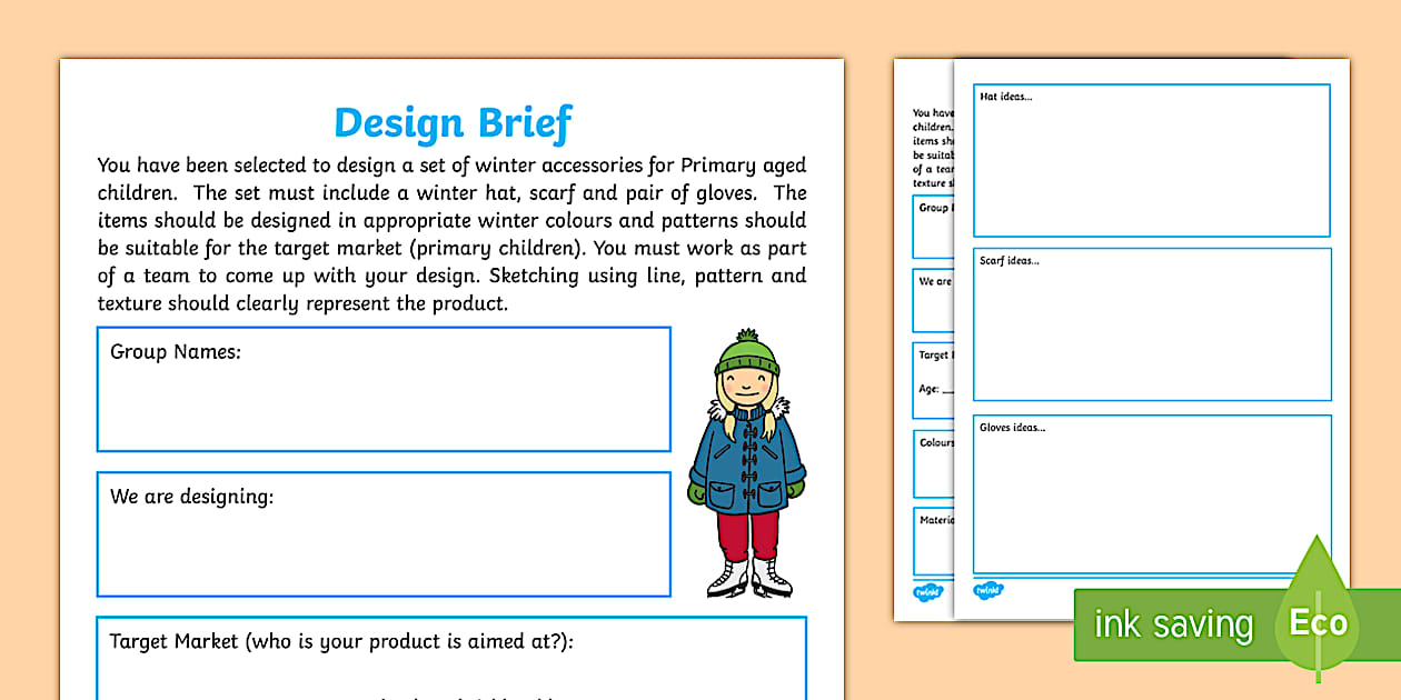 CfE Second Lesson 5: Designing Winter Wear Group Activity