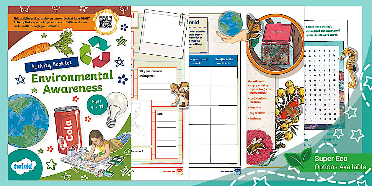 Environmental Awareness Activity Booklet 9 to 11 years