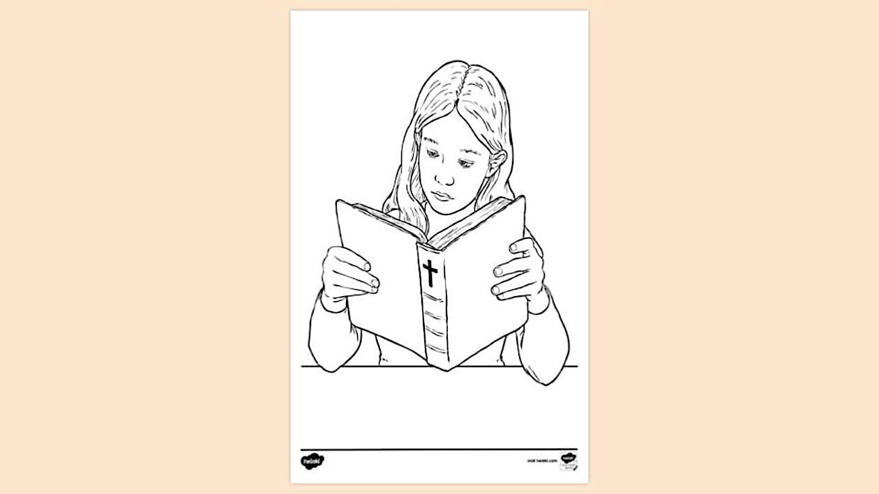 Bible Colouring | Colouring Sheets (teacher made) - Twinkl