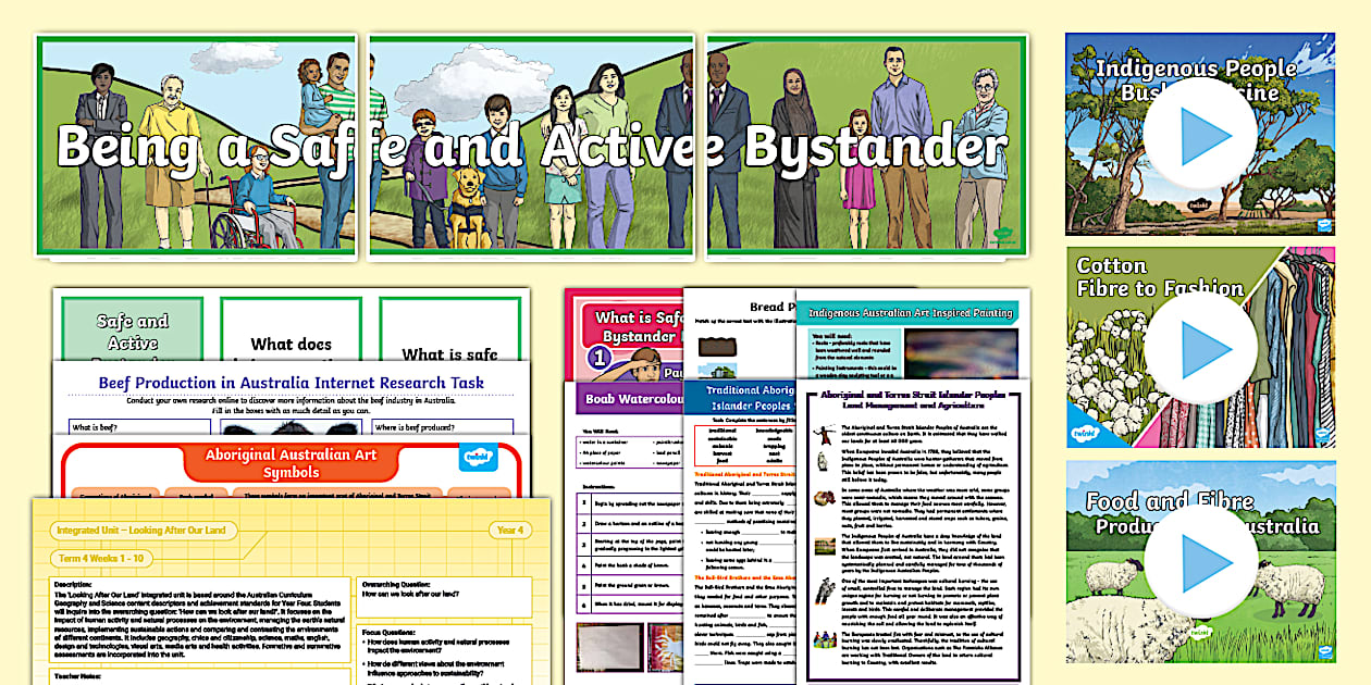 Looking After Our Land Yr 4 IU Wk 5-6 - Educational Planning