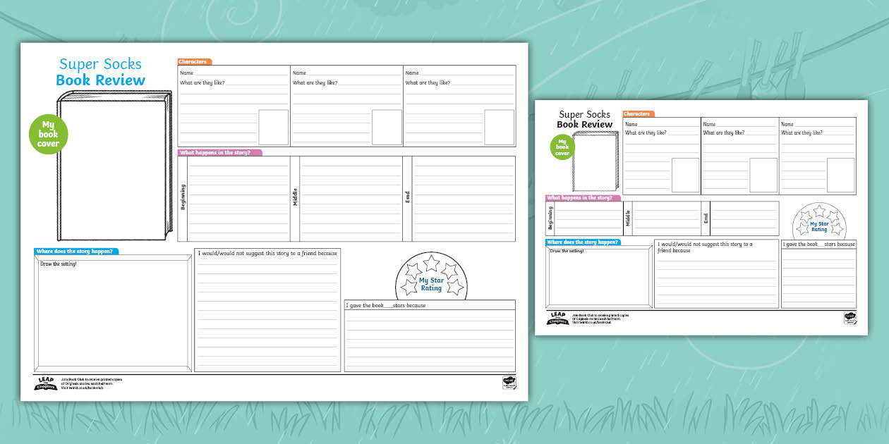 Super Socks Book Review | Twinkl Originals (teacher made)