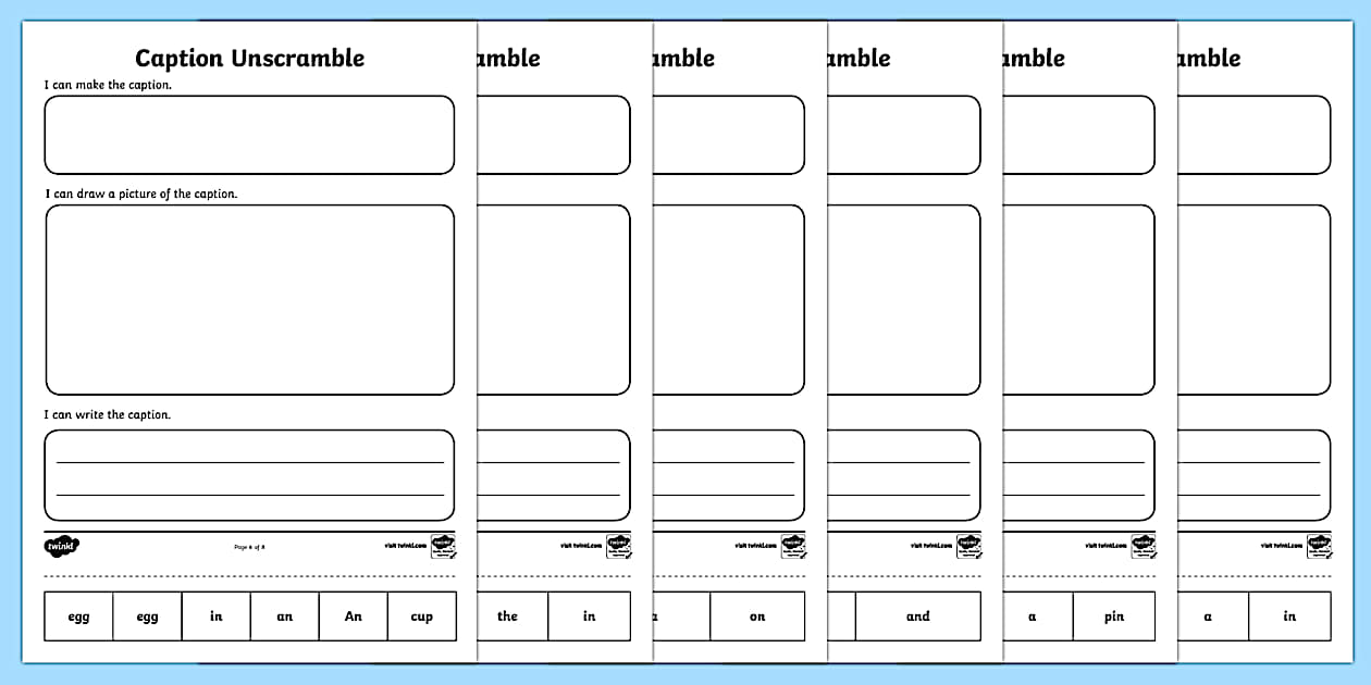 Phase 2 Sentence Unscramble - Primary Resource - English Language