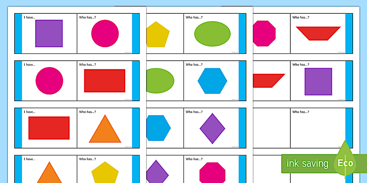 2D shape Loop Cards-Australia (teacher made) - Twinkl