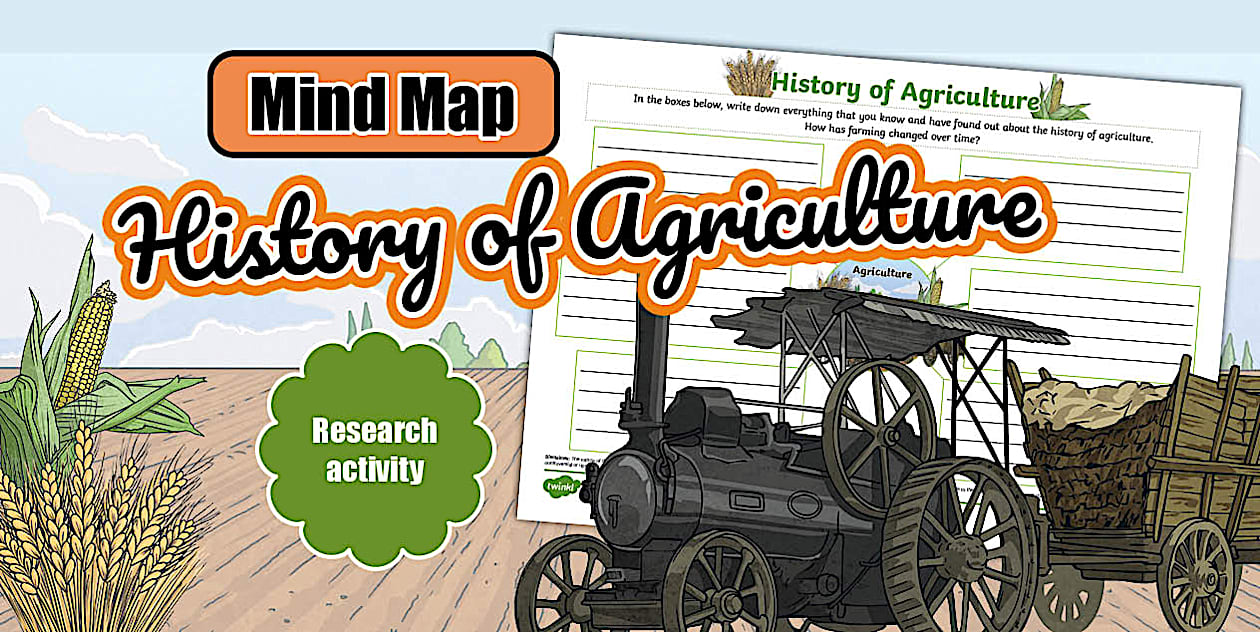 History of Agriculture Mind Map