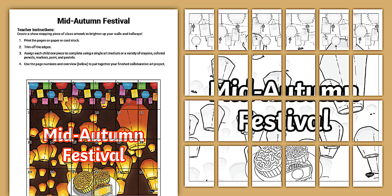 Mid-Autumn Festival Collaborative Art Pack