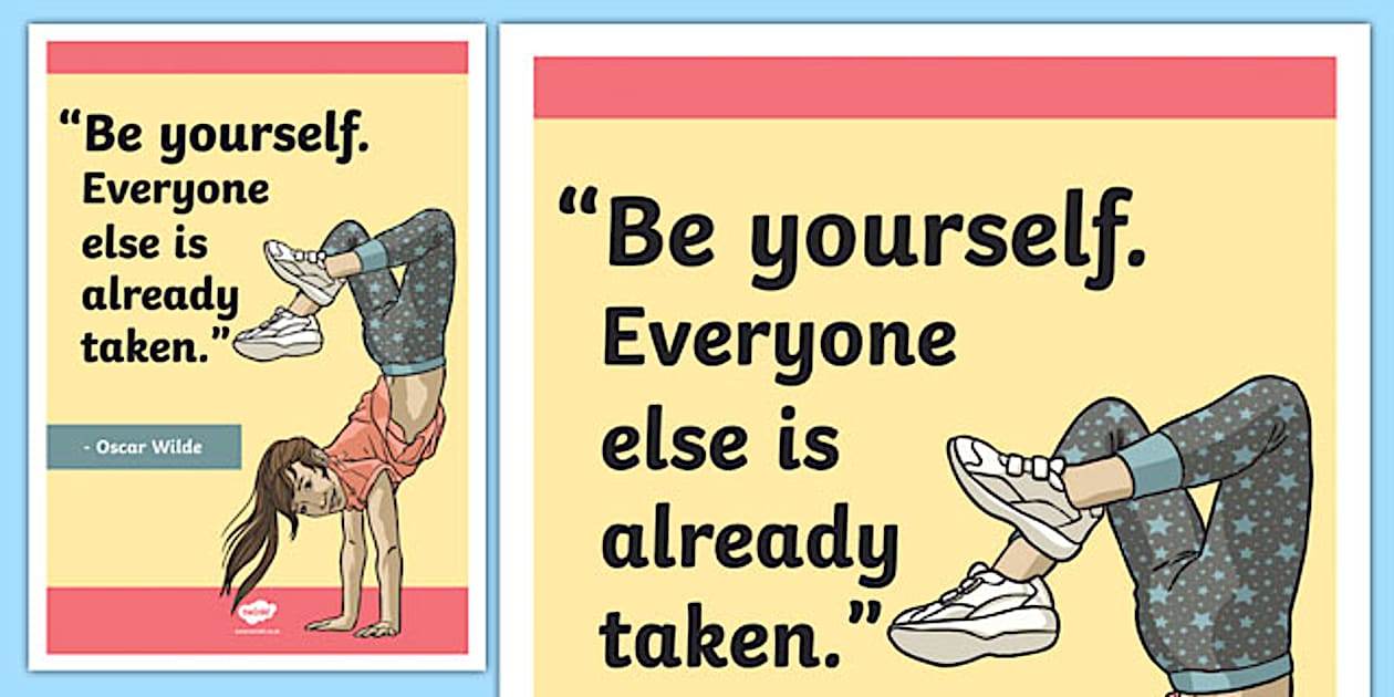 Wilde Inspirational Classroom Quote Display Poster - Twinkl