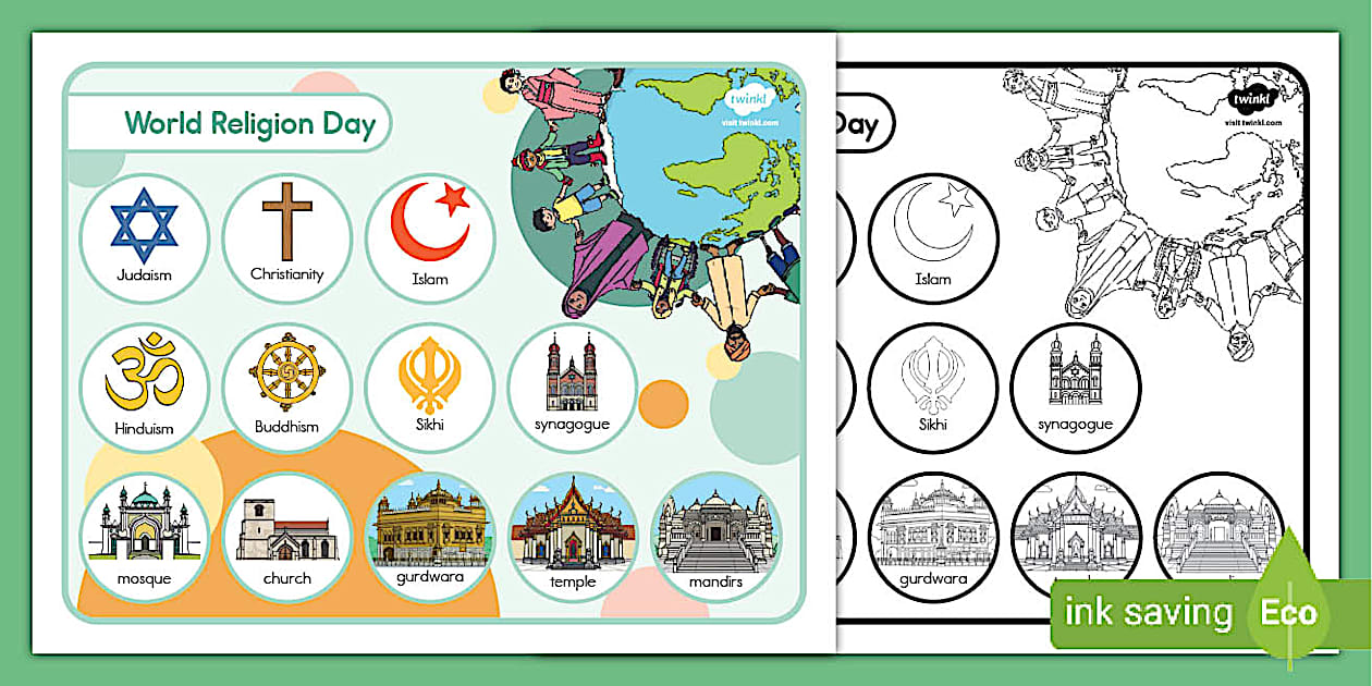 World Religion Vocabulary Word List | Twinkl USA - Twinkl