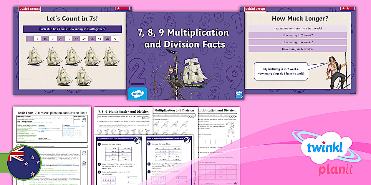 Level 3 Basic Facts: Recall All Multiplication Facts and Some Division Facts