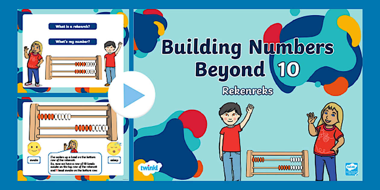 👉 Building Numbers Beyond 10 Rekenrek PowerPoint - Twinkl