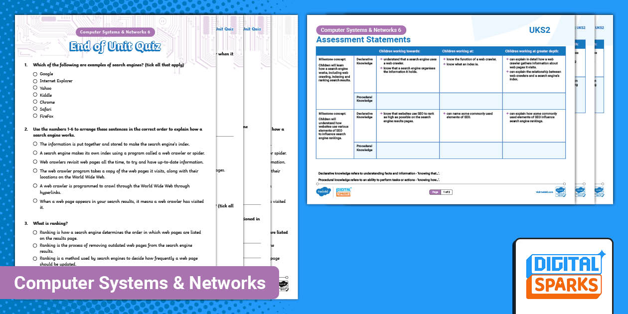CS&N6 Assessment Pack - Computing Assessment Tool