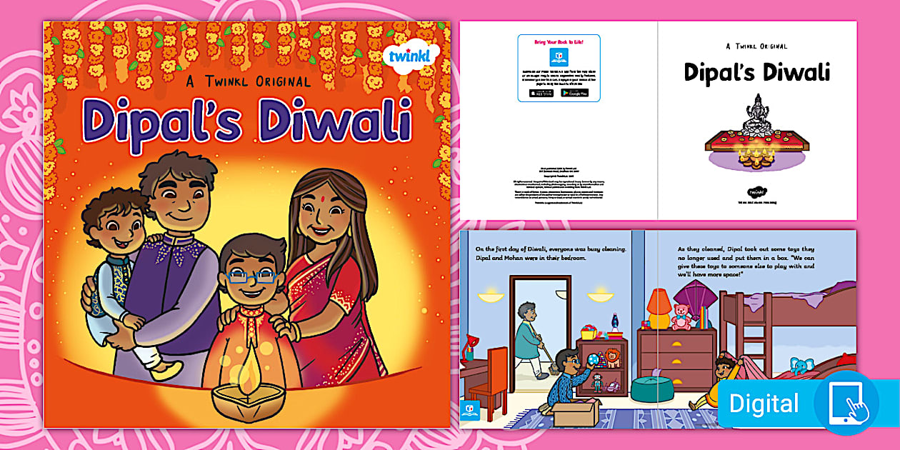 Dipal's Diwali eBook (teacher made) - Twinkl