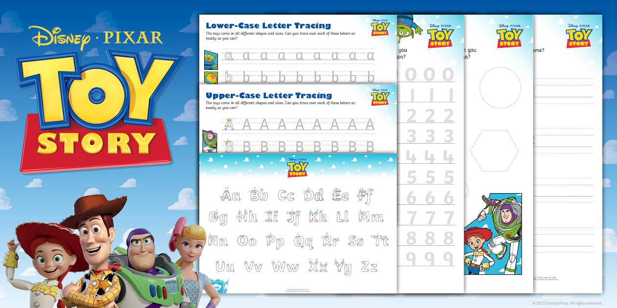 Twinkl | Disney | Toy Story: Fine Motor Skills Pack - Twinkl