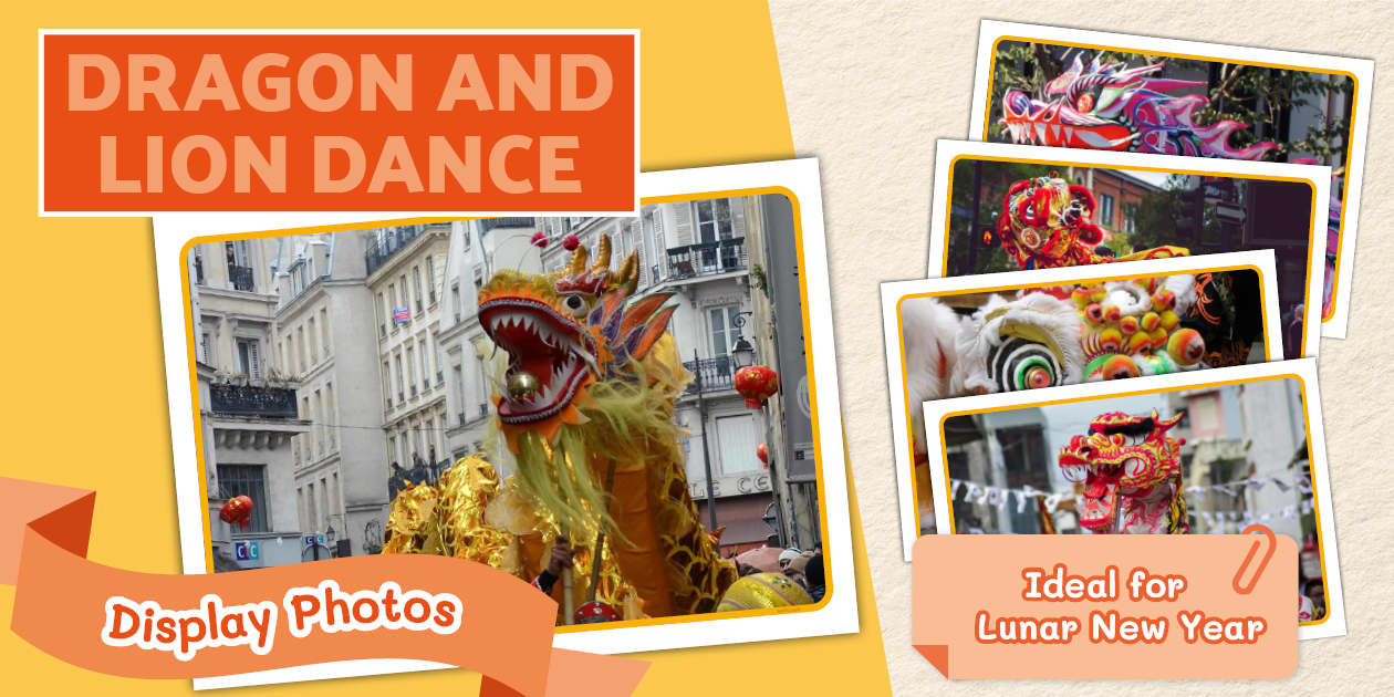 Dragon and Lion Dance Display Photos | Lunar New Year