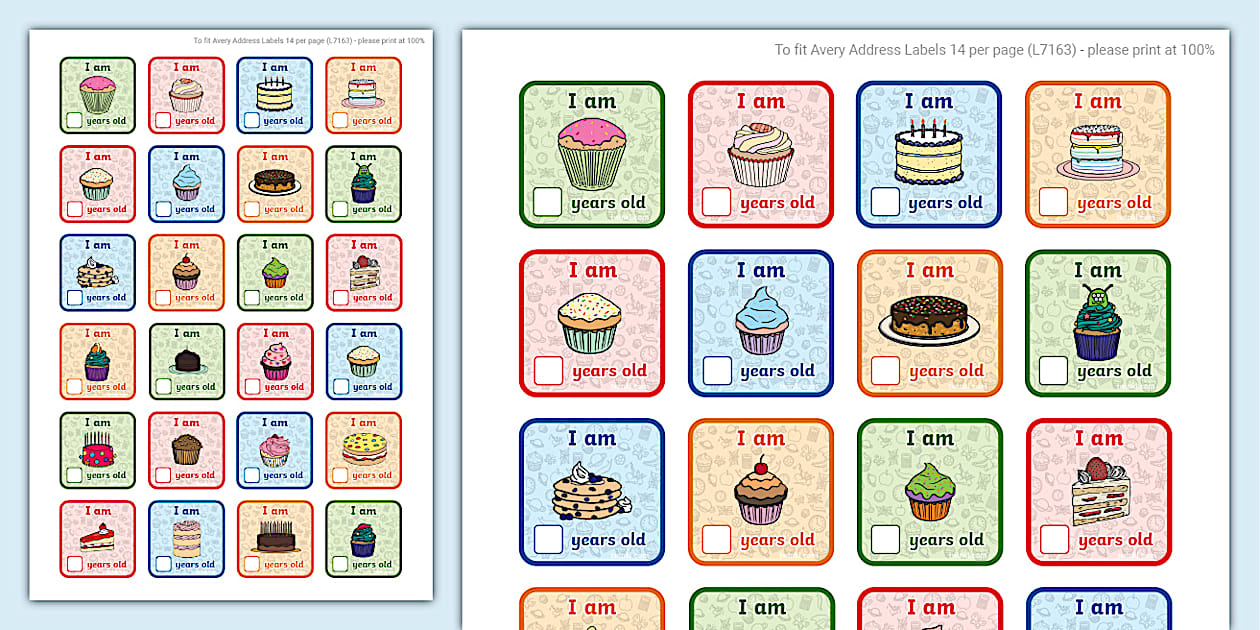 Happy Birthday Stickers (Teacher-Made) - Twinkl