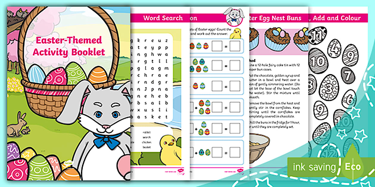 Easter-Themed Activity Booklet (teacher made) - Twinkl