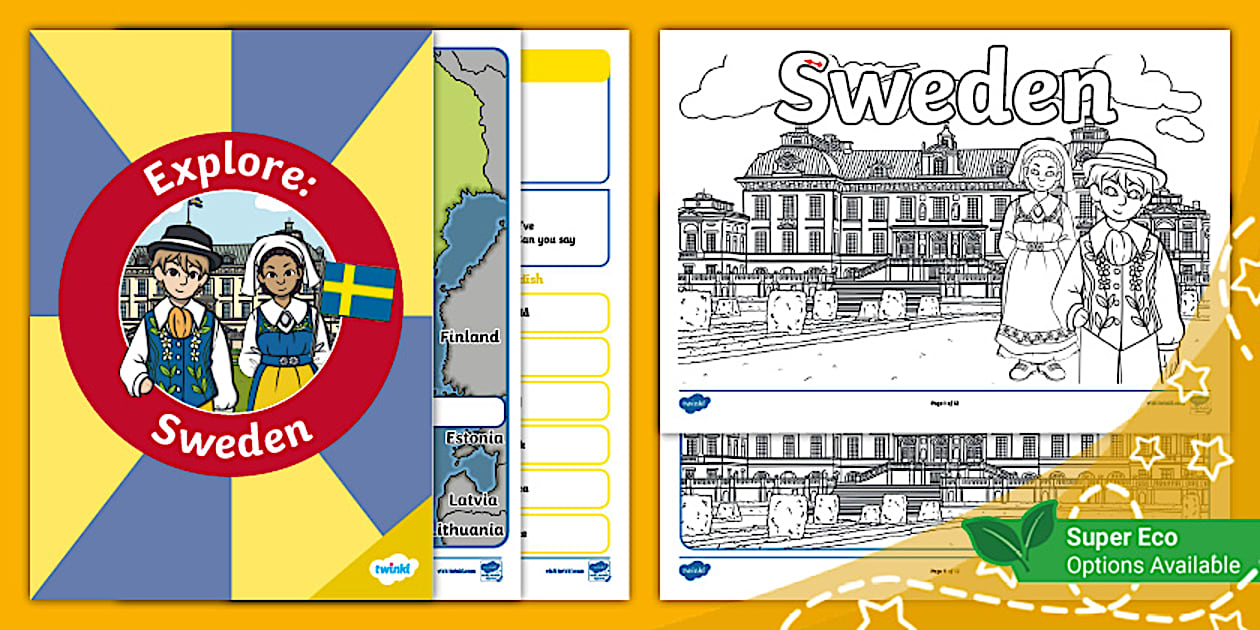 Explore: Sweden Activity Booklet