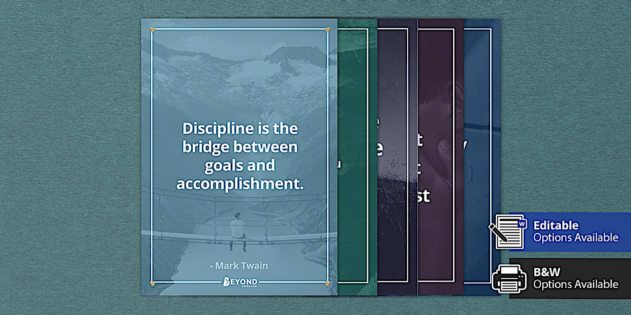 Motivational Classroom Posters | Classroom Displays | Beyond