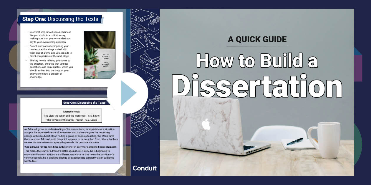 How to Build A Dissertation: A Quick Guide - Twinkl