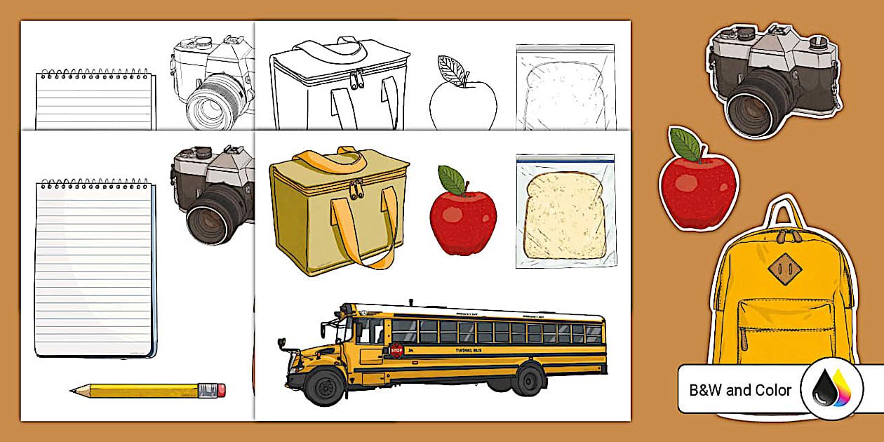 Field Trip Bulletin Board Cutouts (teacher made) - Twinkl