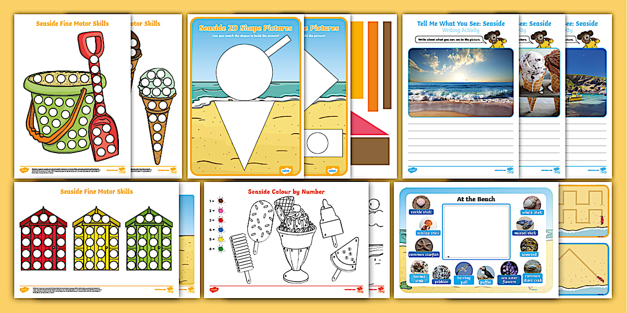 EYFS Seaside Resource Pack (Ages 3-5) | Twinkl - Twinkl